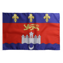 Flagge | Fahne Frankreich Bordeaux mit Hohlsaum - flaggenfritze.de